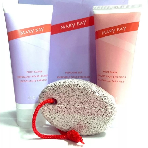 Mary Kay | Accessories | Mary Kay Pedicure Setfoot Scrub Foot Mask ...